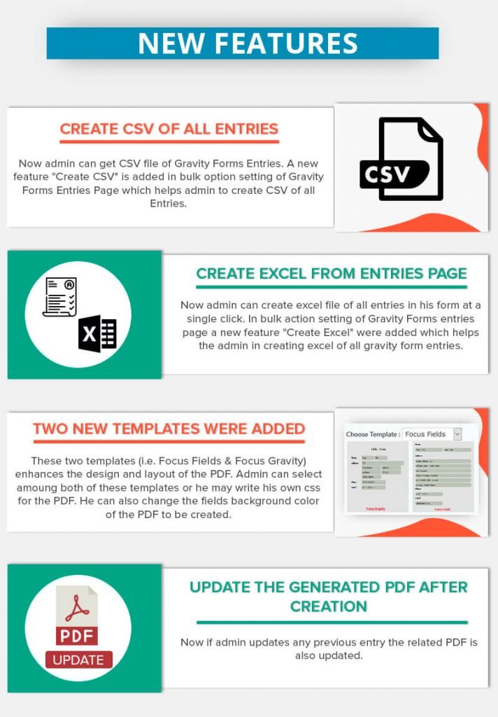 WordPress Gravity Forms PDF, Excel, CSV & Google Sheet - SaaS Master